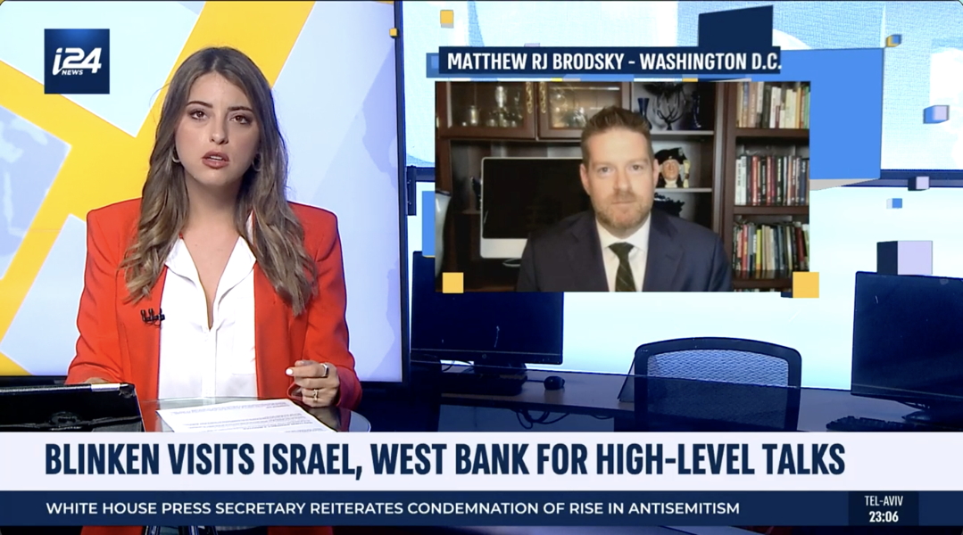 Blinken Visits Israel and Pledges to Make Gaza Great Again :: Matthew ...