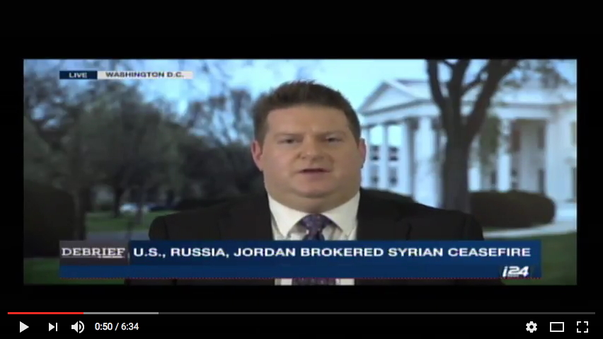 Prospects for the Ceasefire in Southwest Syria :: Matthew RJ Brodsky