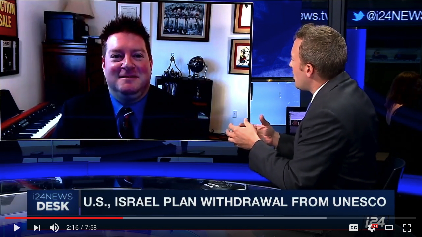 Israel and the U.S. Plan to Withdraw from UNESCO :: Matthew RJ Brodsky